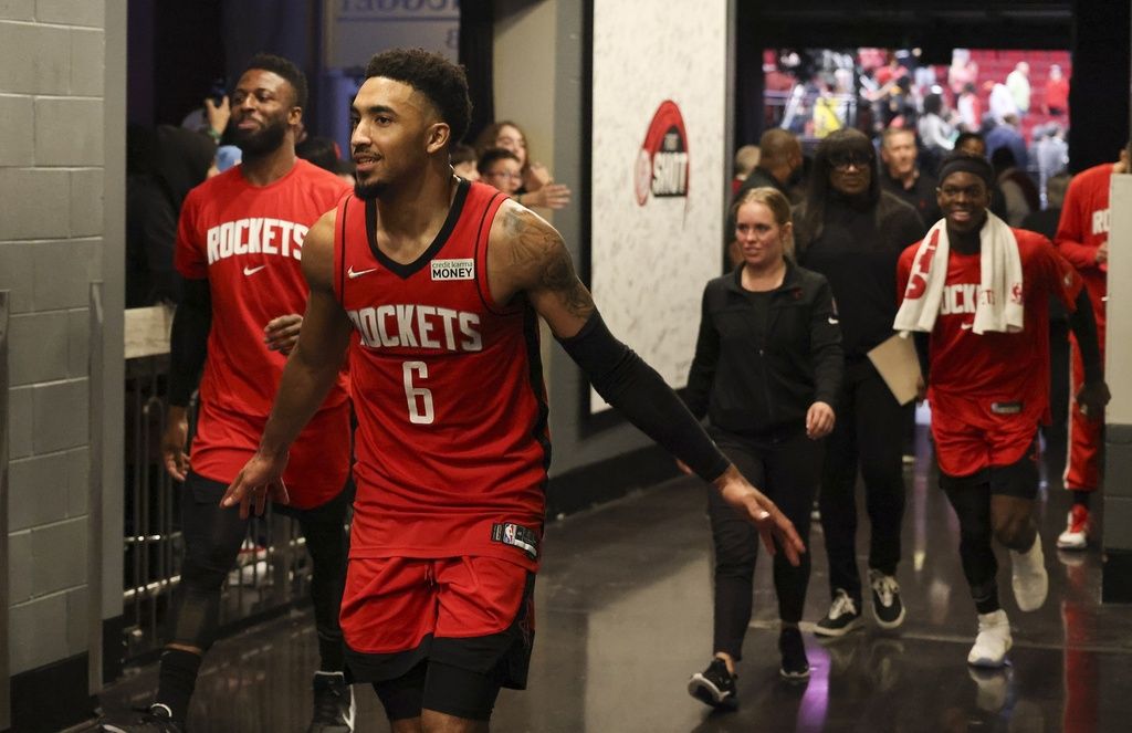 KJ Martin starts for Rockets as Kevin Porter Jr. sits…