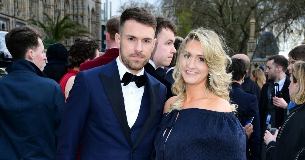 Aaron Ramsey's wife, where and when they married, how…