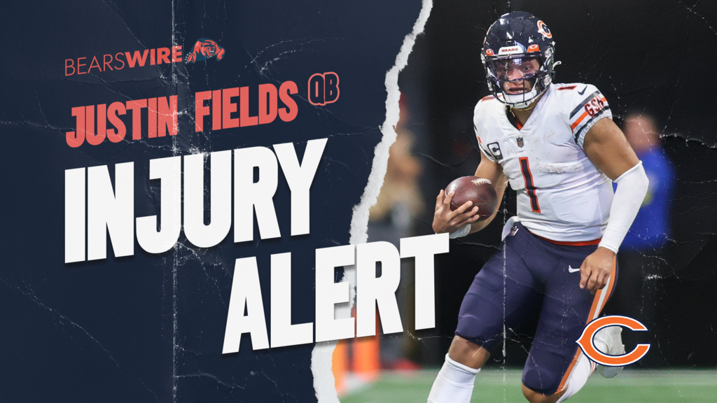 Bears QB Justin Fields suffers left shoulder injury…