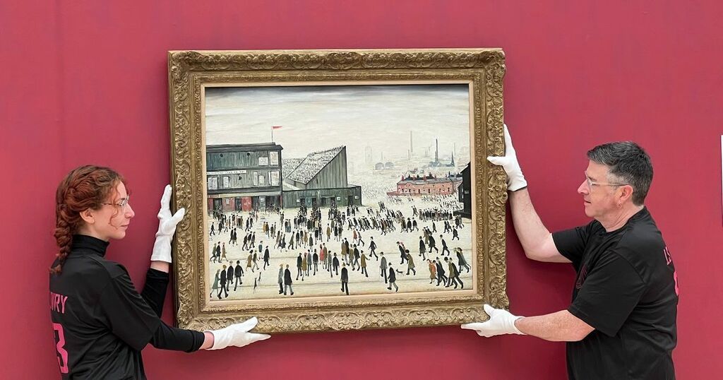 Lowry's iconic 'Going to the Match' masterpiece has…