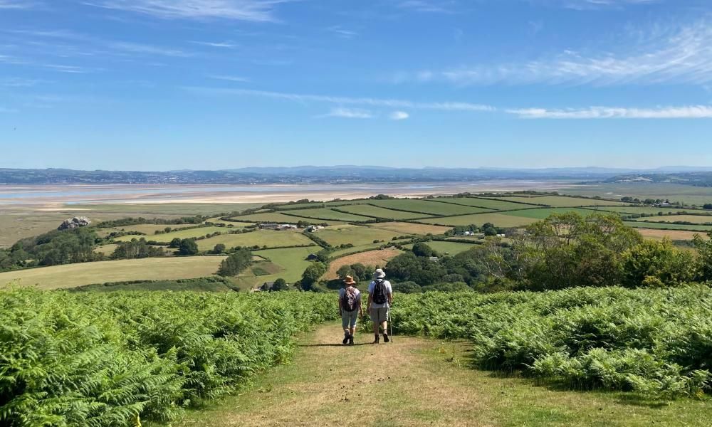 A coast and hill walk to a great village pub: the…