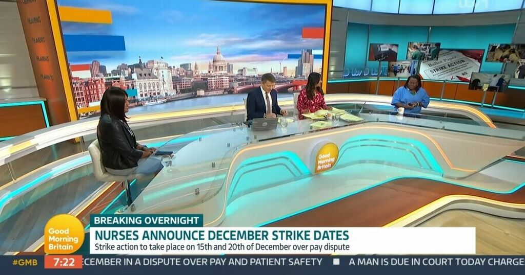 ITV Good Morning Britain's Ben Shephard scolds nurse…