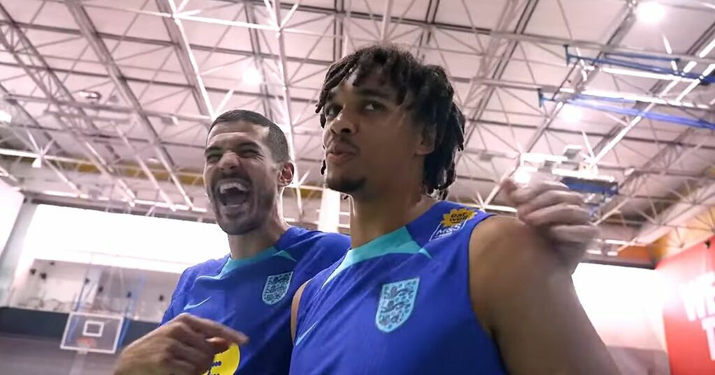 Trent Alexander-Arnold responds to Conor Coady as…