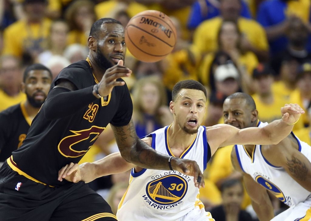 Steph Curry has never seen a duo like LeBron and Kyrie…