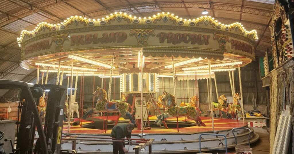 Father and son to bring carousel made in 1892 to…