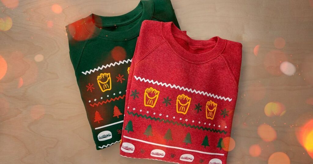 McDonald's giving away free fast food themed jumpers…