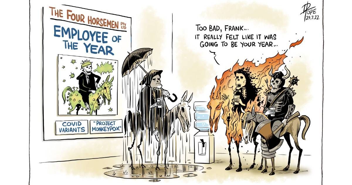 David Pope defines democracy as Cartoonist of the Year