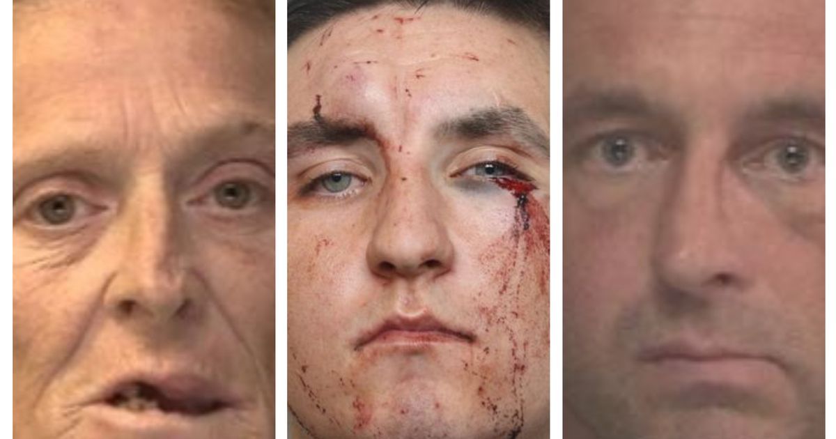 Faces of 40 Liverpool criminals who were jailed during…