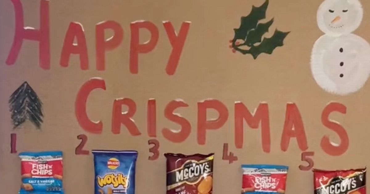 'My brother is obsessed with crisps so I made him a…