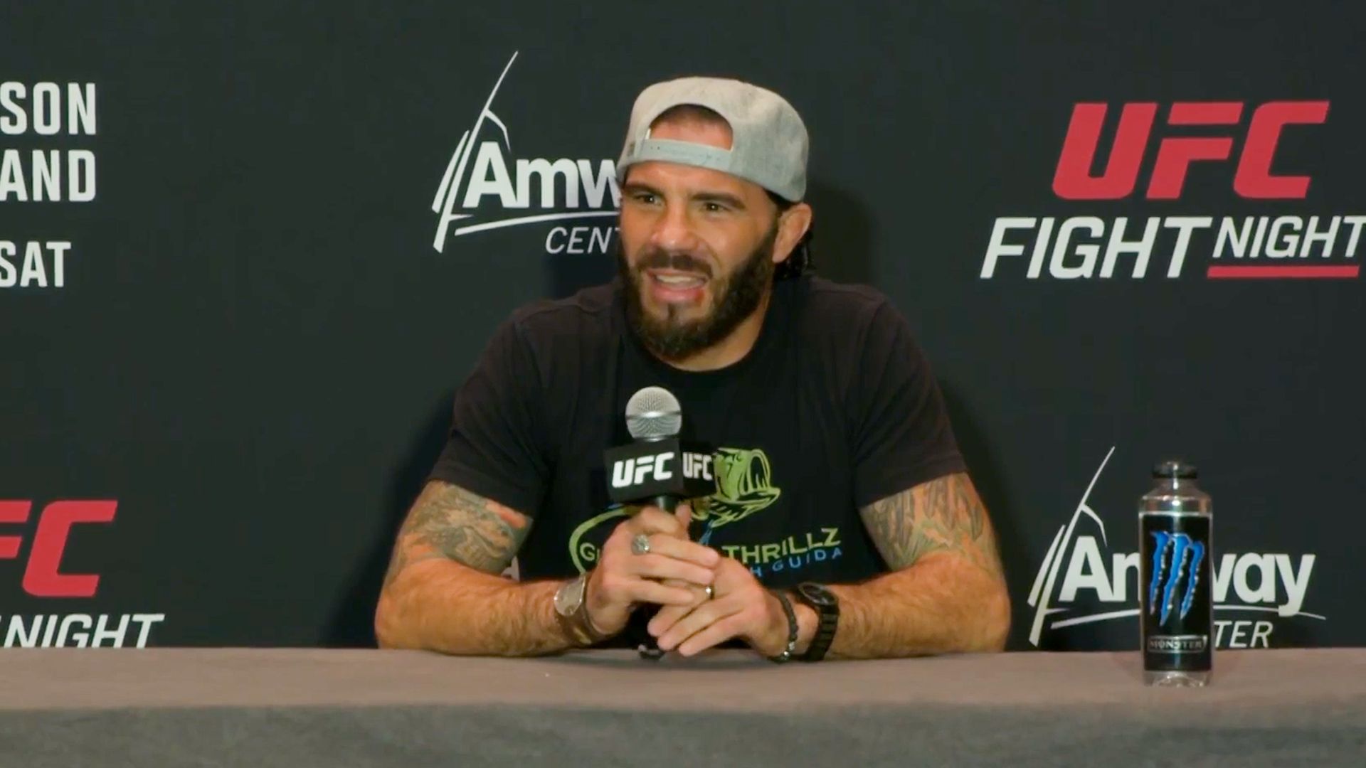 Clay Guida’s late-career goals include having most…