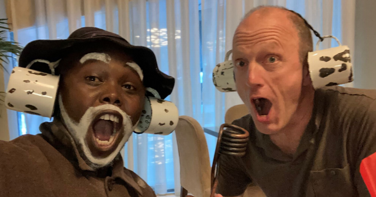 Jim Beglin helps make Kenyan comedian's dreams come…