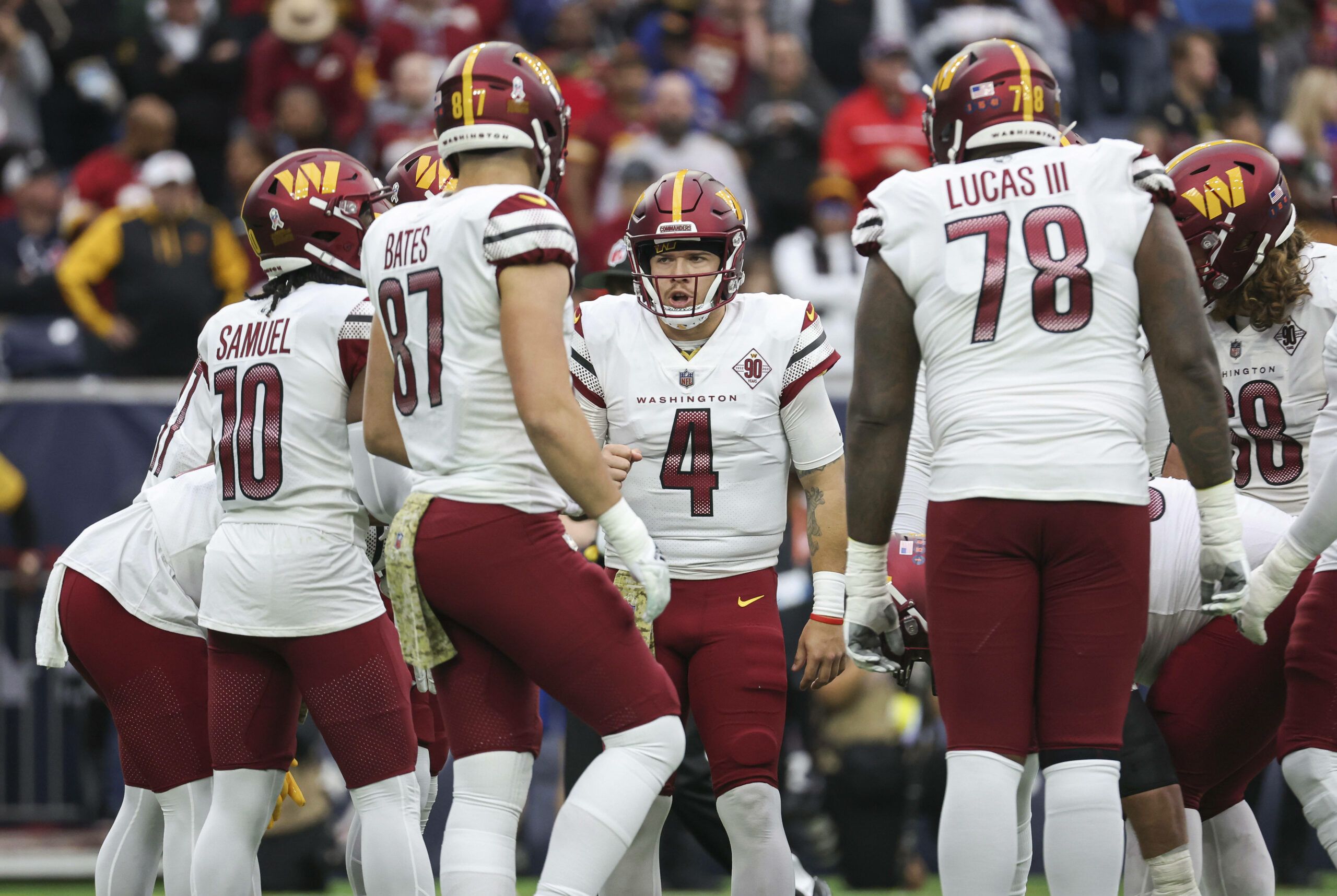 How are the Commanders offensive numbers?