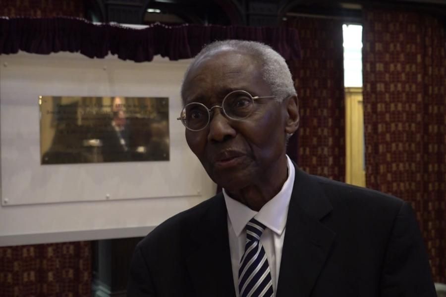 Plaque commemorating end of slavery in Scotland…