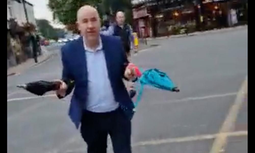 Man given suspended 10-week sentence over racist…