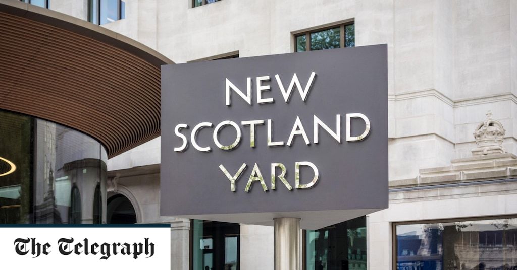 Metropolitan Police officer charged with two counts of…