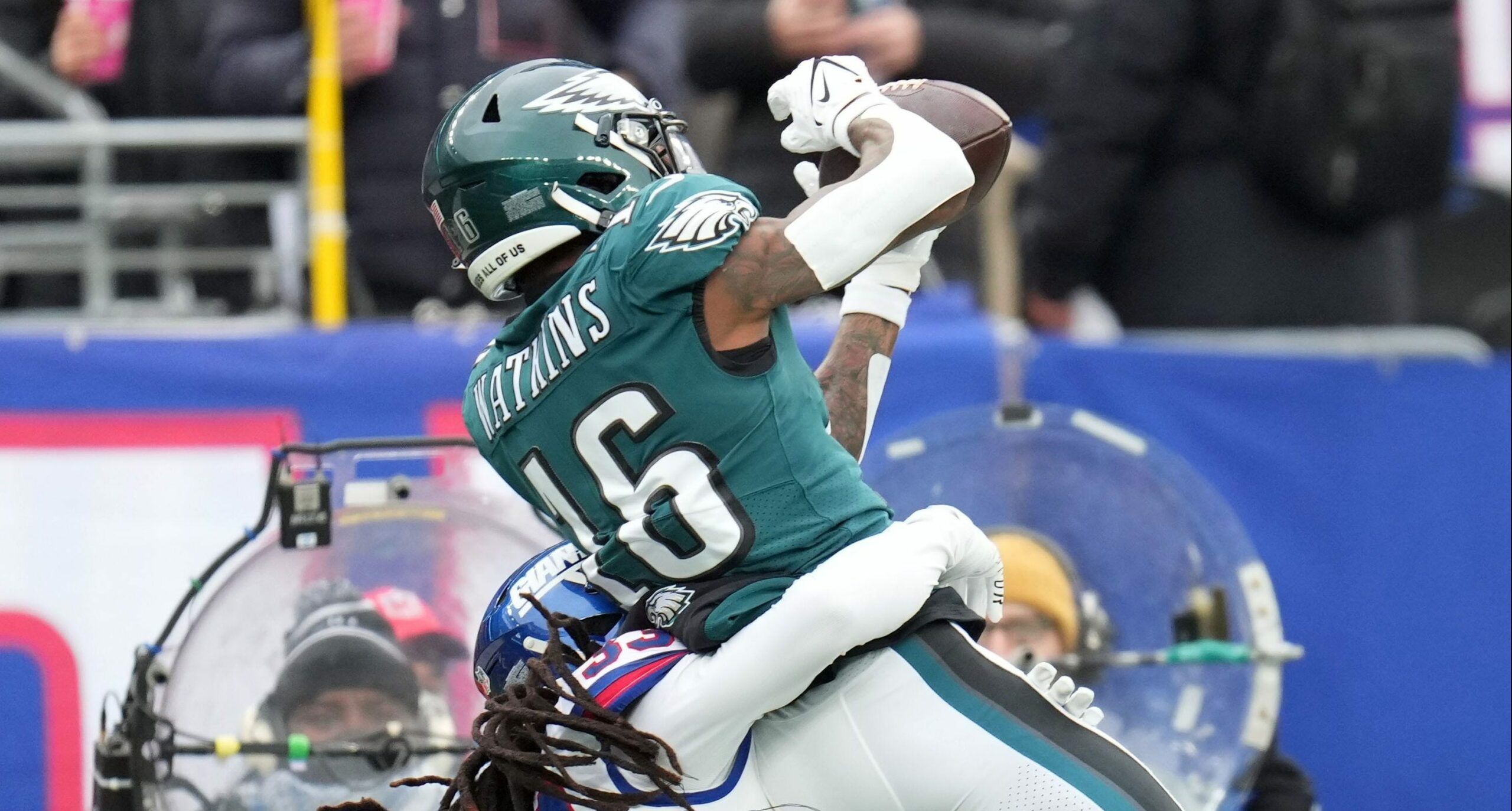 Eagles-Giants final injury report: WR Quez Watkins and…