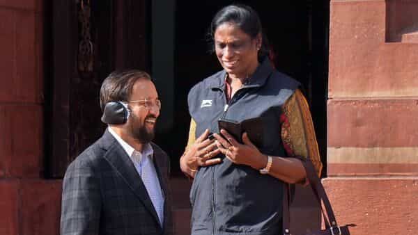 Legendary athlete PT Usha elected as first woman…