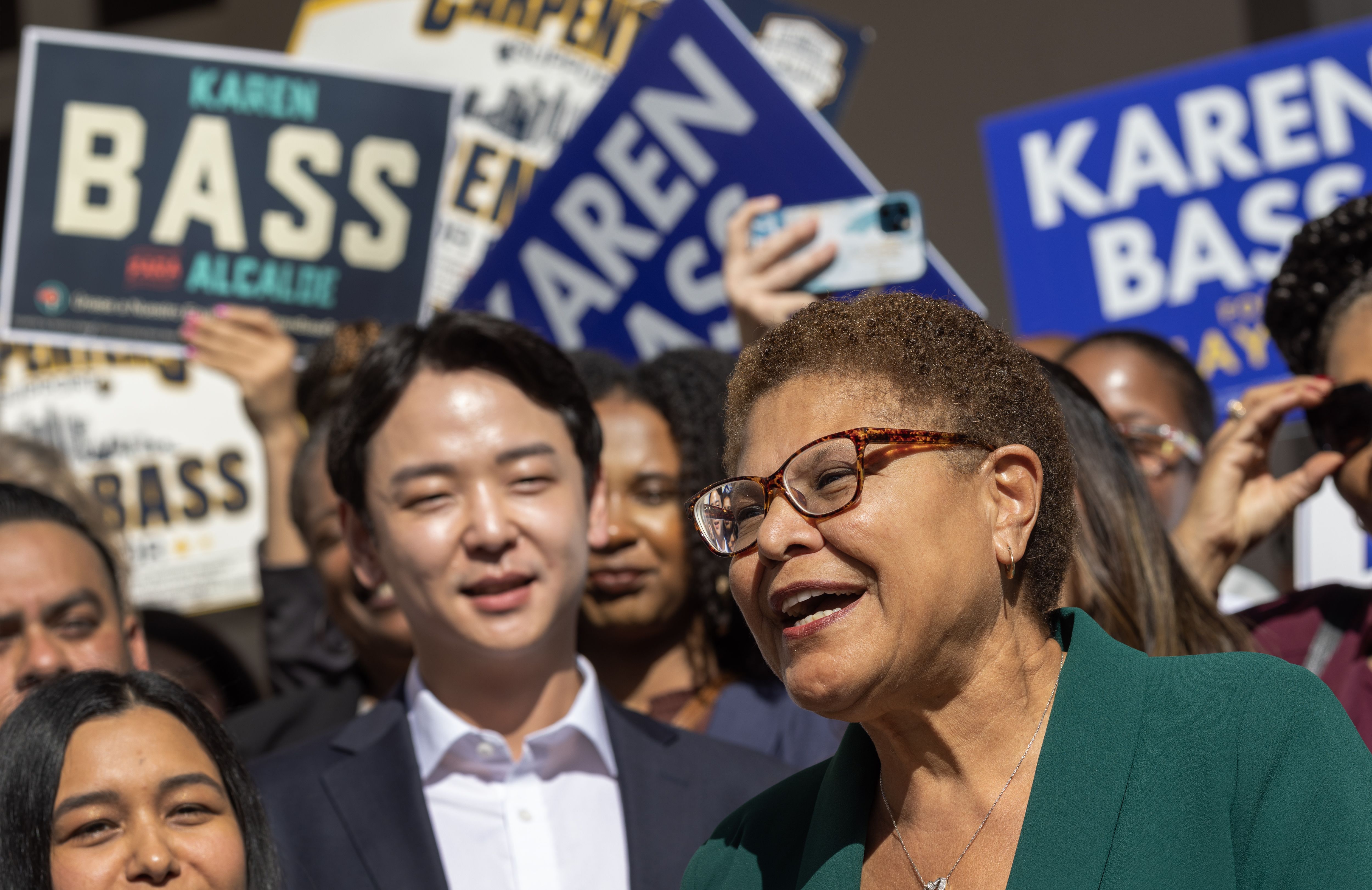 Karen Bass comes home to LA — and all its problems