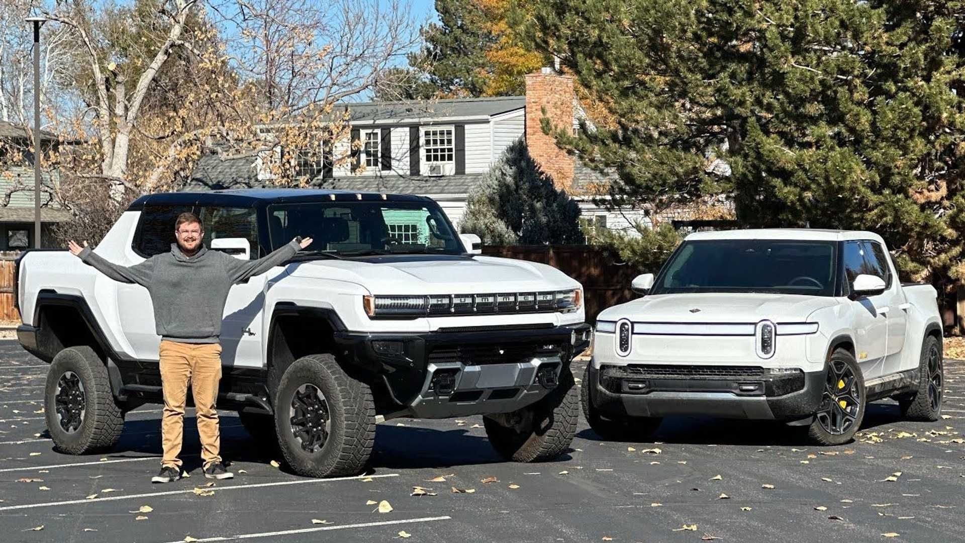Rivian R1T Owners Spends Weeks With GMC Hummer EV For…