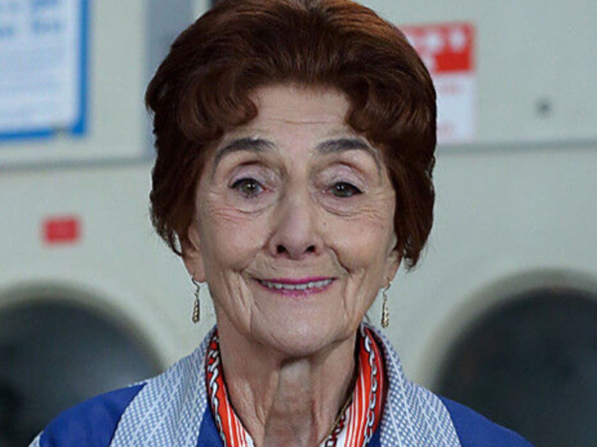 June Brown’s real-life children appear at Dot Cotton…