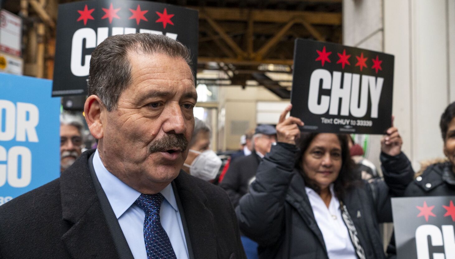 Is Chuy running away with race for Chicago mayor?…