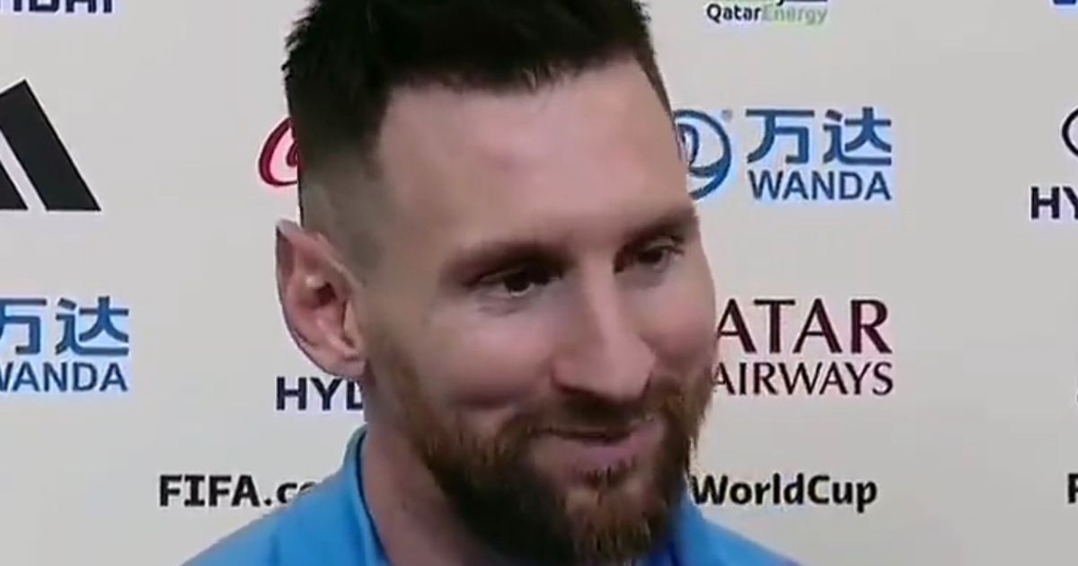Lionel Messi interview goes off script as female…