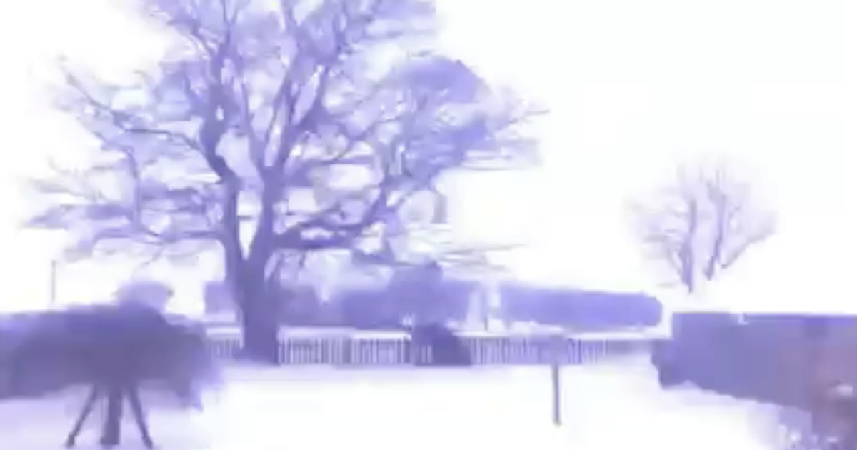 Thundersnow captured near Scots town as rare…