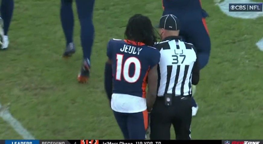 Broncos WR Jerry Jeudy facing fine but no suspension…