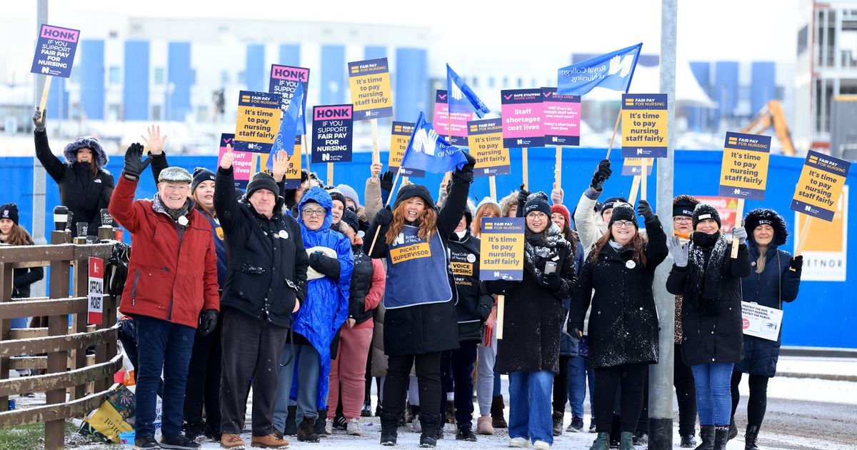 North East's striking nurses say action is to protect…