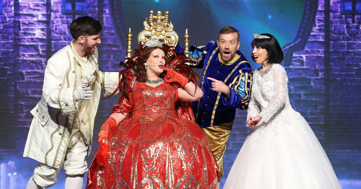 Panto queen Katherine Lynch 'doesn't give a toss'…
