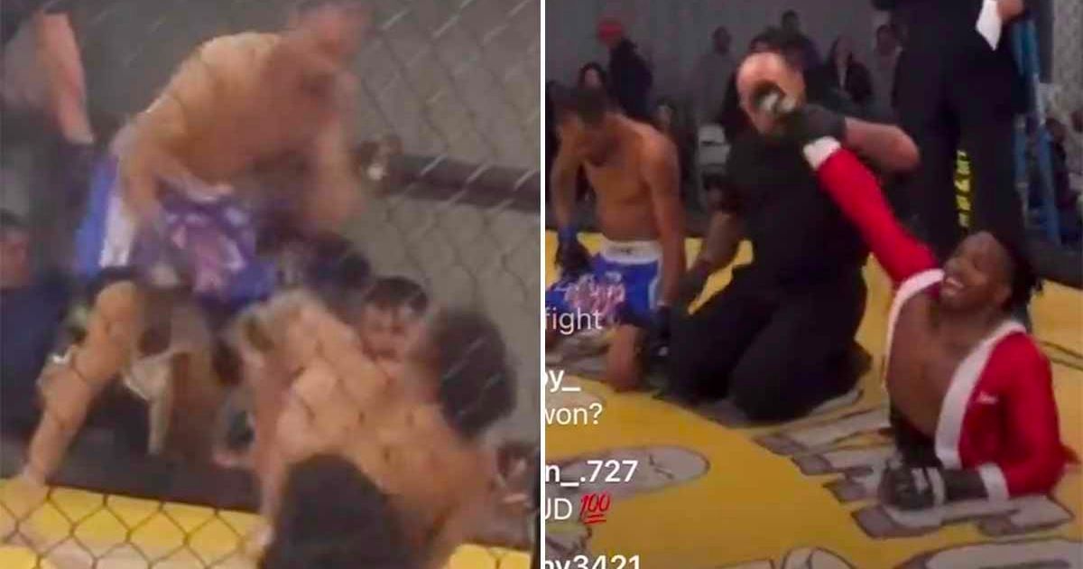 MMA fighter with no legs wins debut bout vs…
