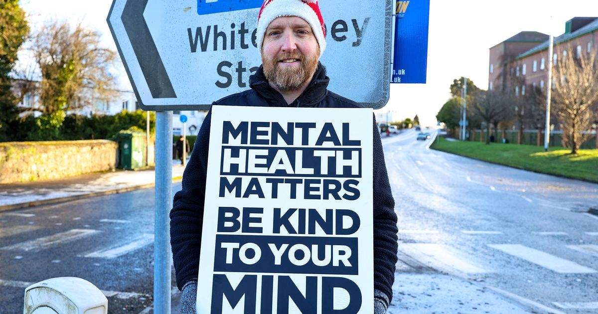 Meet the man spreading mental health awareness from a…