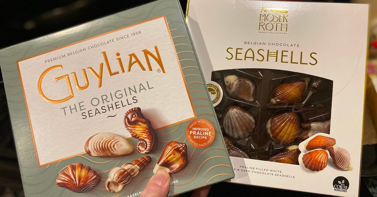 "I tried Aldi's half-price dupe of Guylian chocolate…