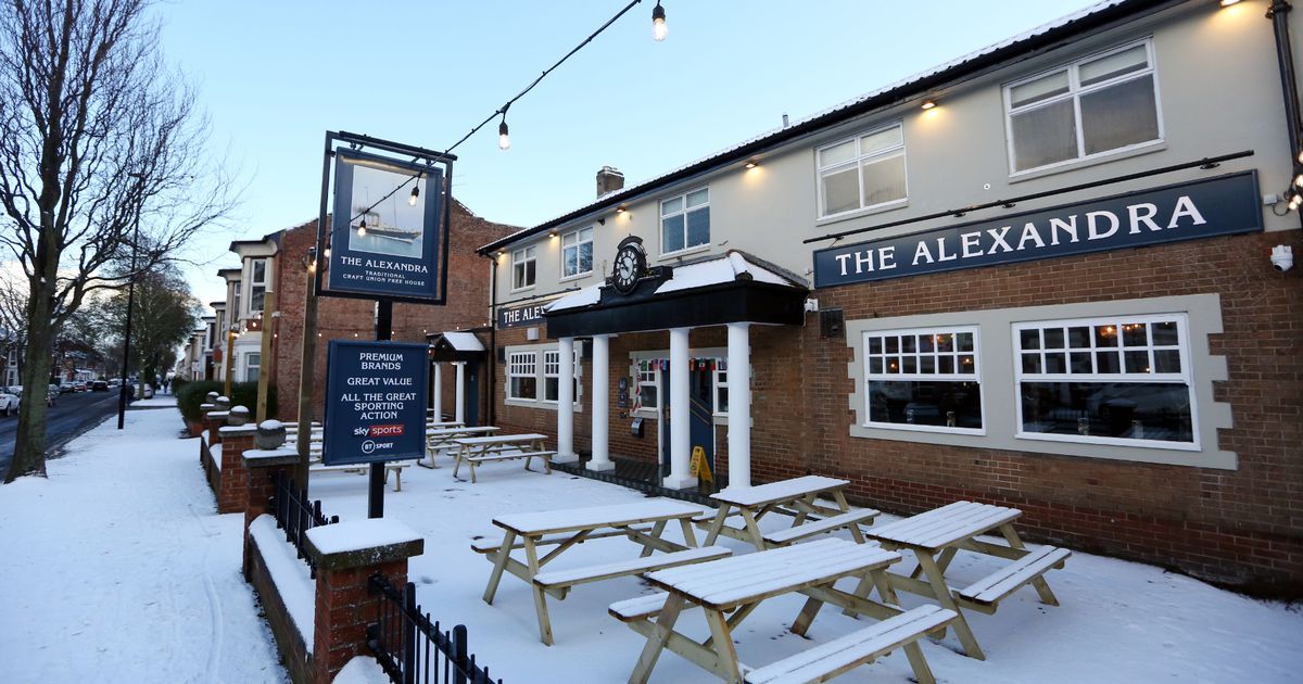 Inside the Alexandra in North Shields as pub re-opens…