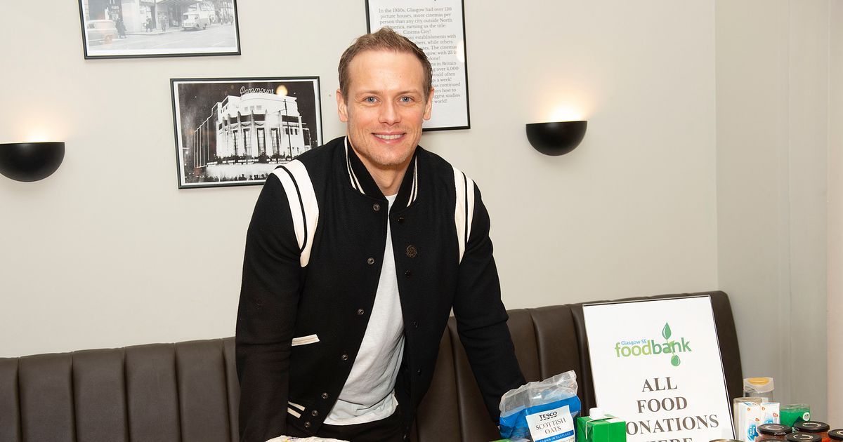 Sam Heughan Glasgow book signing success as fans bring…