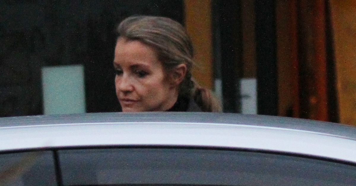 Helen Skelton cuts glum figure as she’s spotted after…