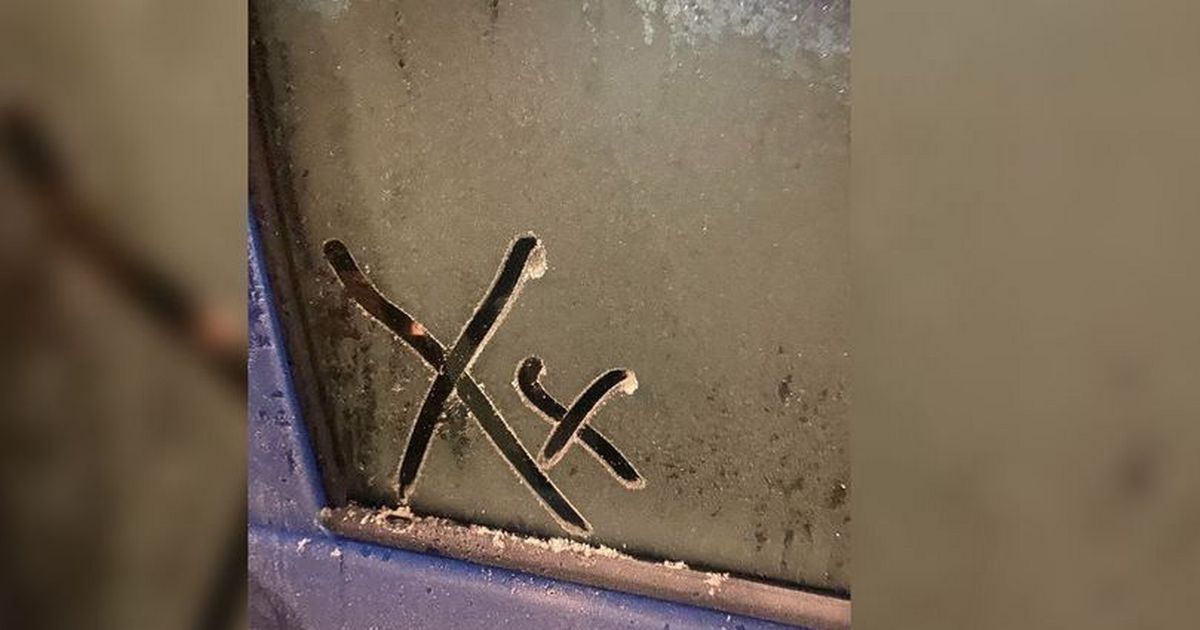 Woman warns public after strange marks left on her car…
