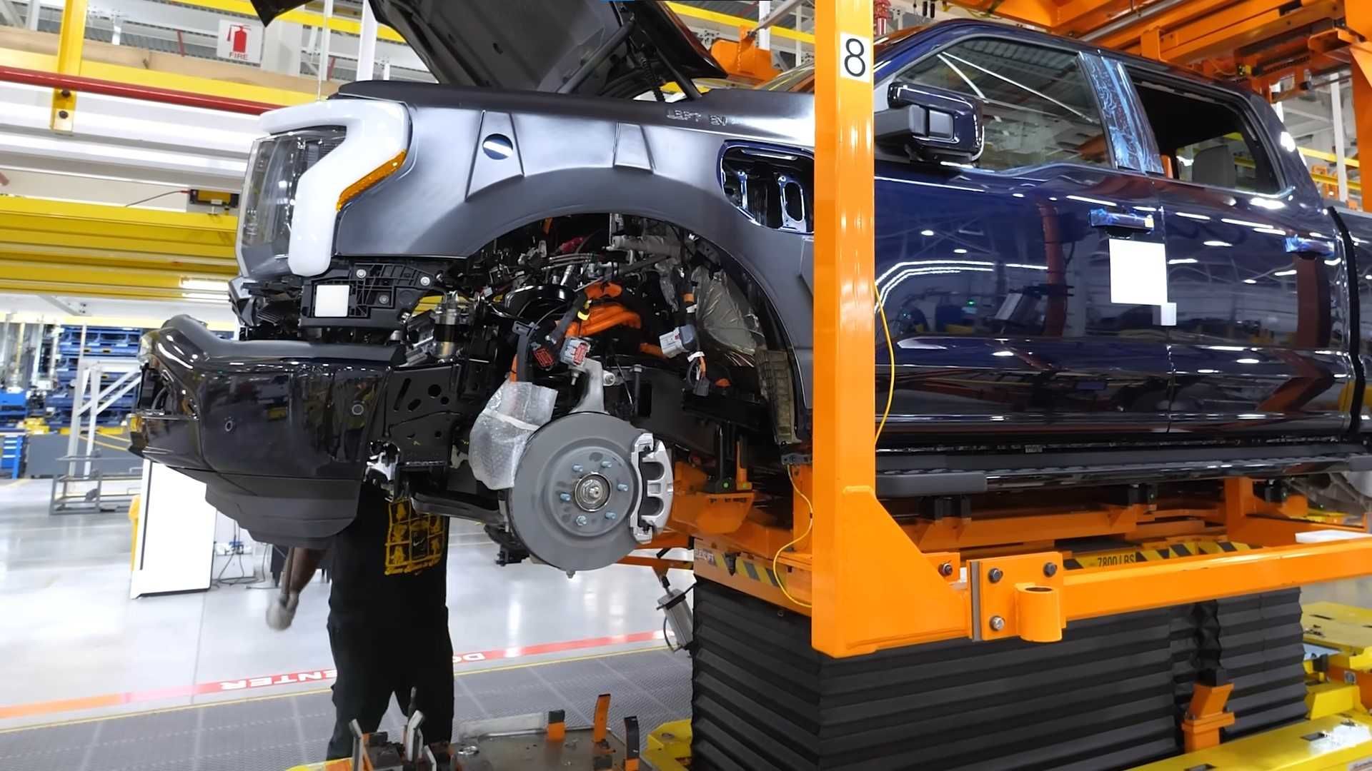 Watch How The Ford F-150 Lightning Is Built Using…