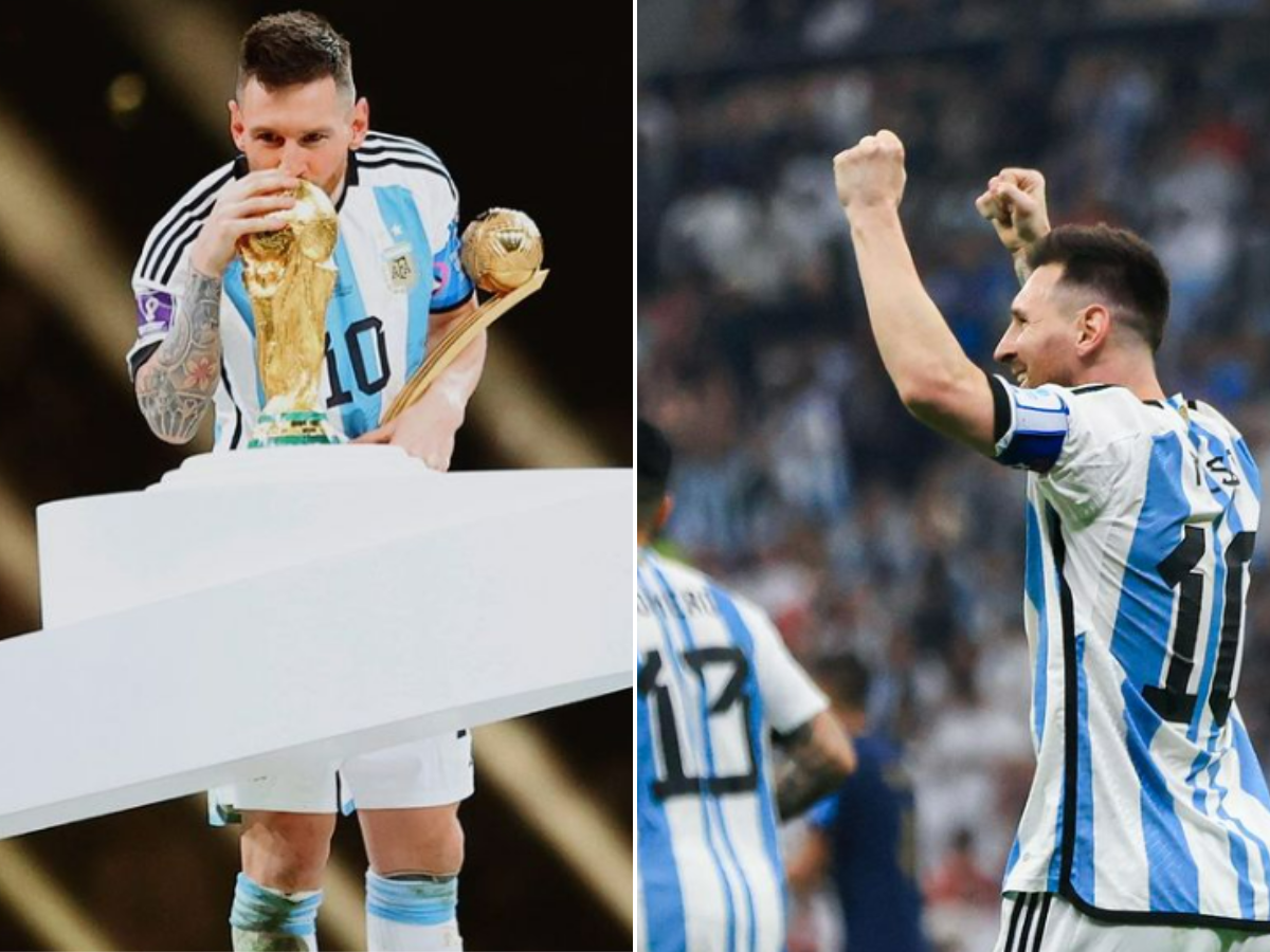 Lionel Messi’s first ever post-match interview as a…