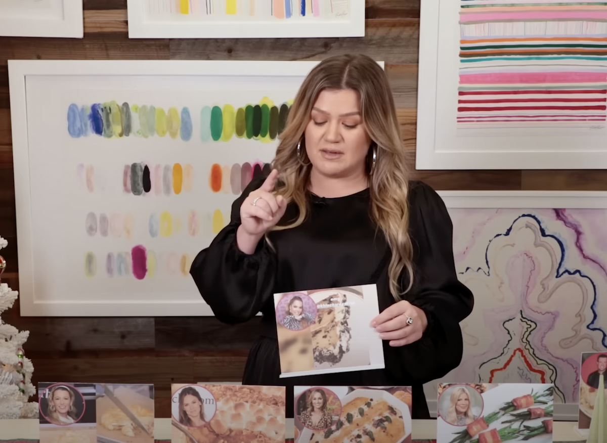 Kelly Clarkson ranks celebrities’ holiday side dishes:…