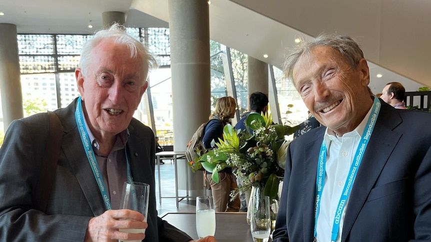 Nobel laureates Peter Doherty and Rolf Zinkernagel on…