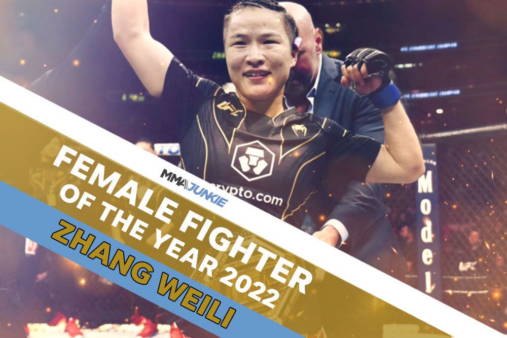 MMA Junkie’s 2022 Female Fighter of the Year: Zhang…