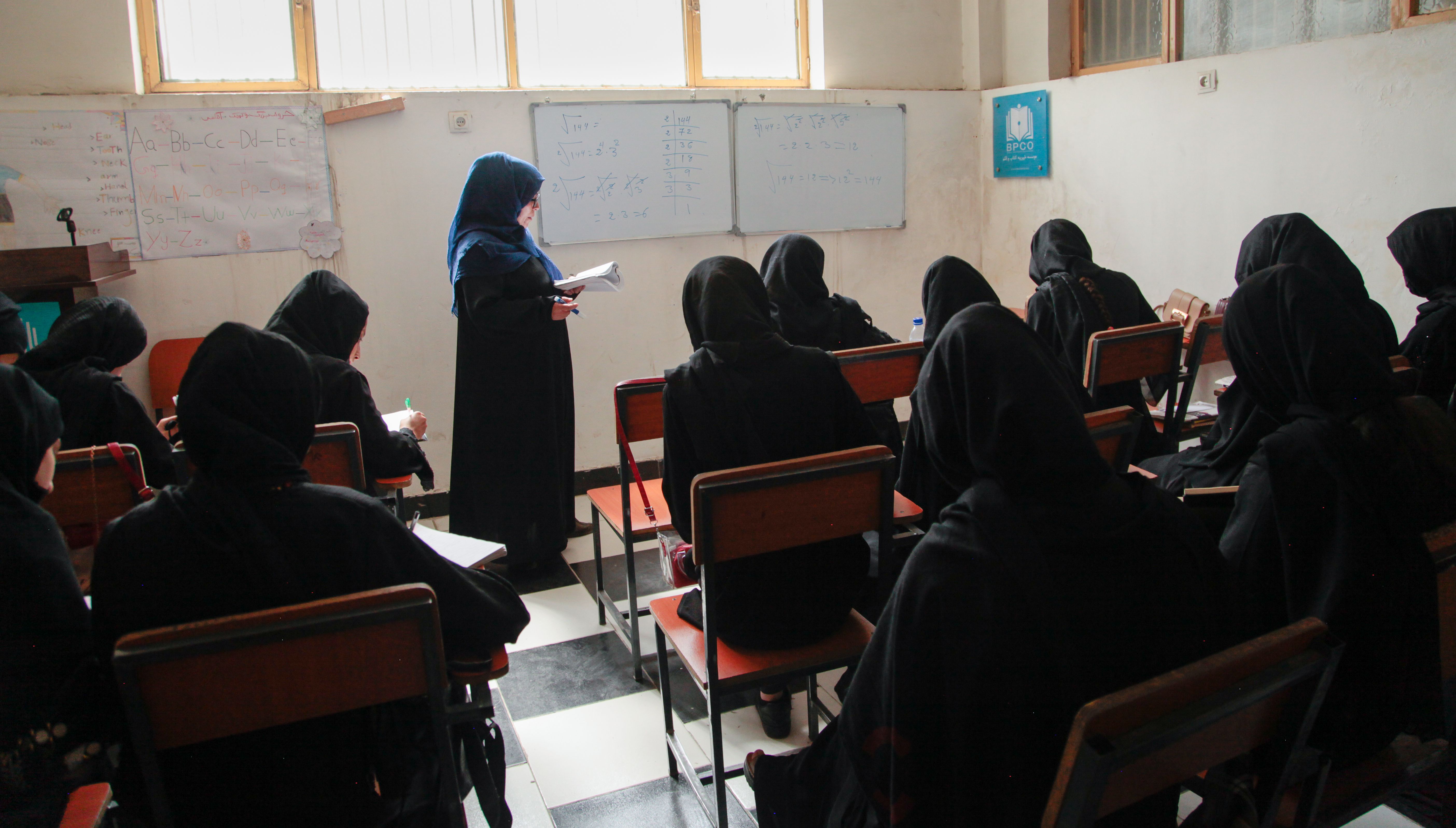 Taliban begins to enforce education ban, leaving…