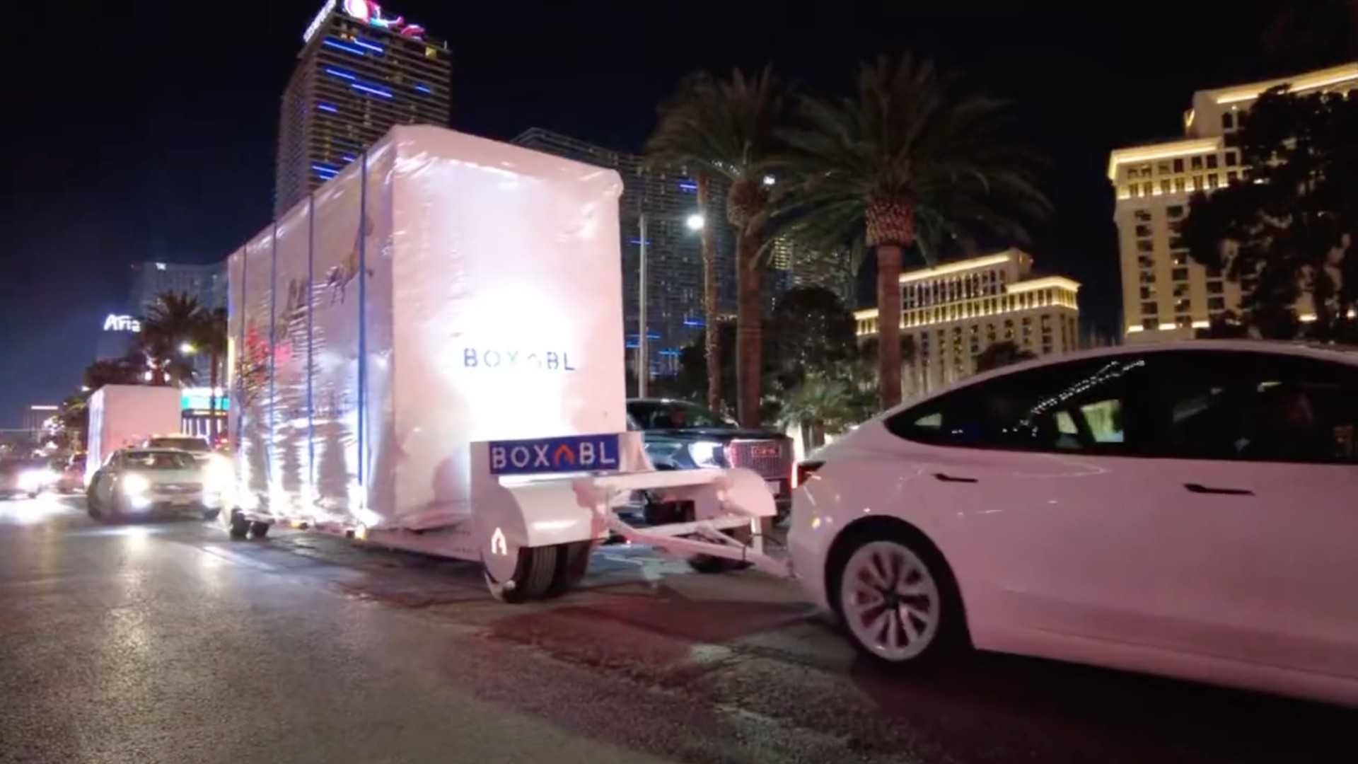 Tesla Model 3 Tows 15,000-Pound Tiny Home Even Though…
