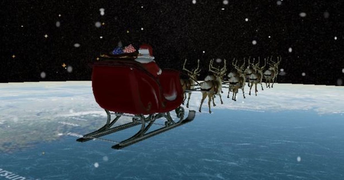 NORAD's Santa tracker crashes twice as eager families…