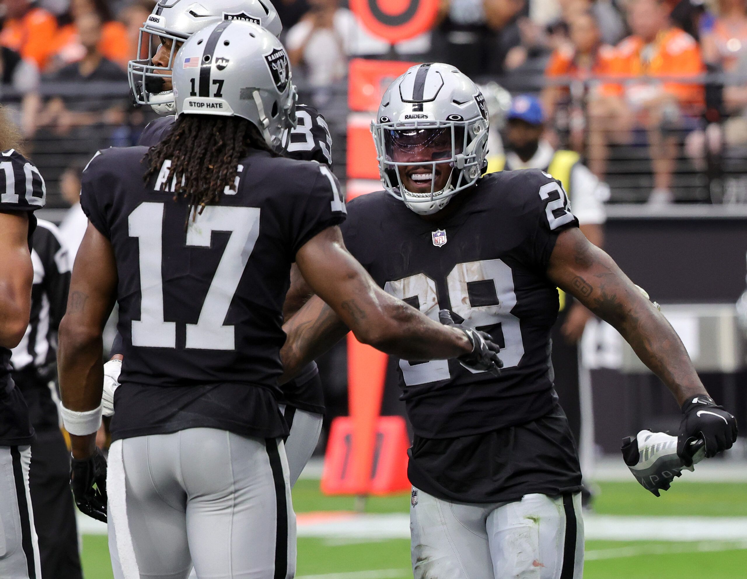 Josh Jacobs, Davante Adams approaching Raiders… Josh Jacobs, Davante Adams approaching Raiders…