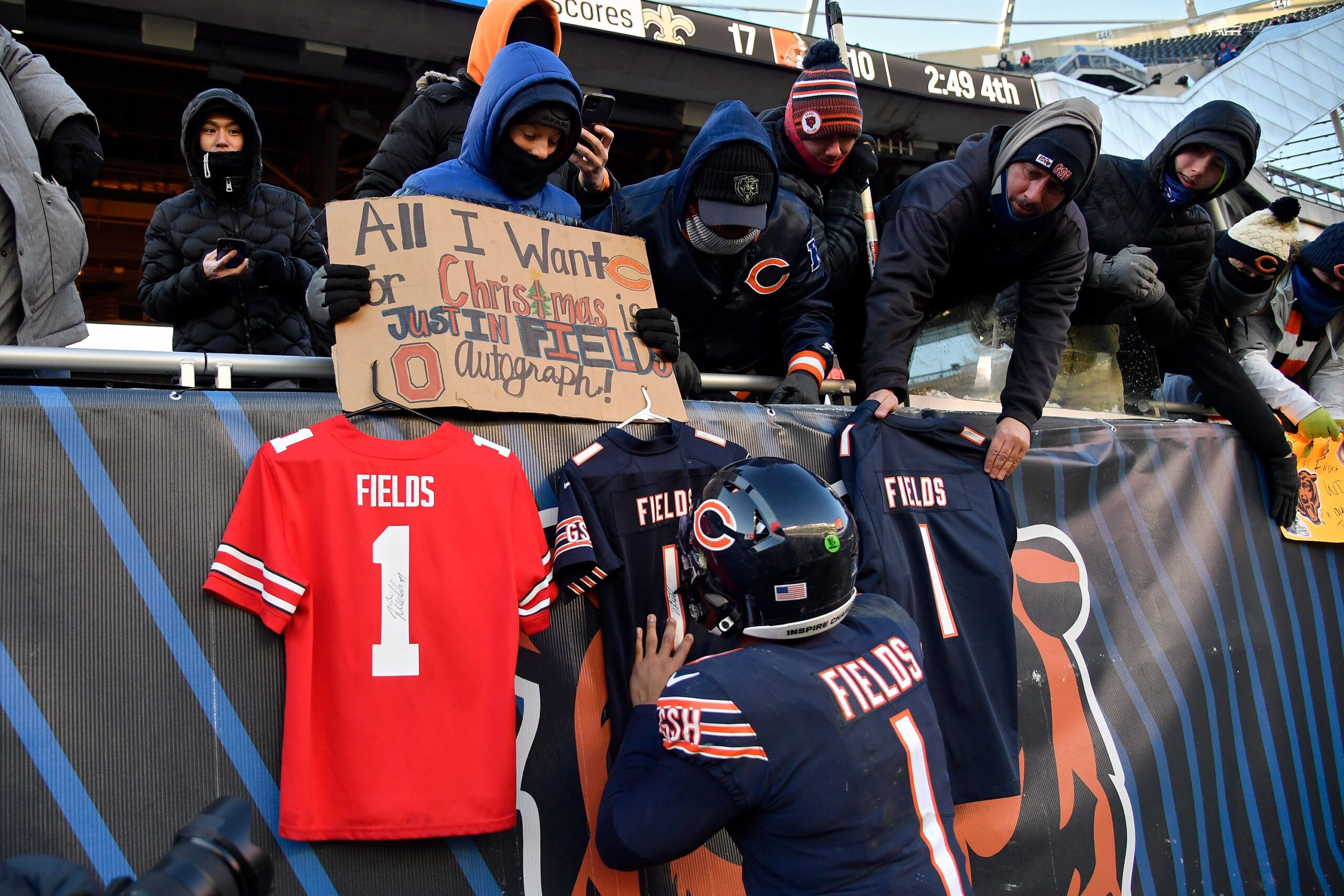Best photos from the Bears’ Week 16 loss vs. Bills