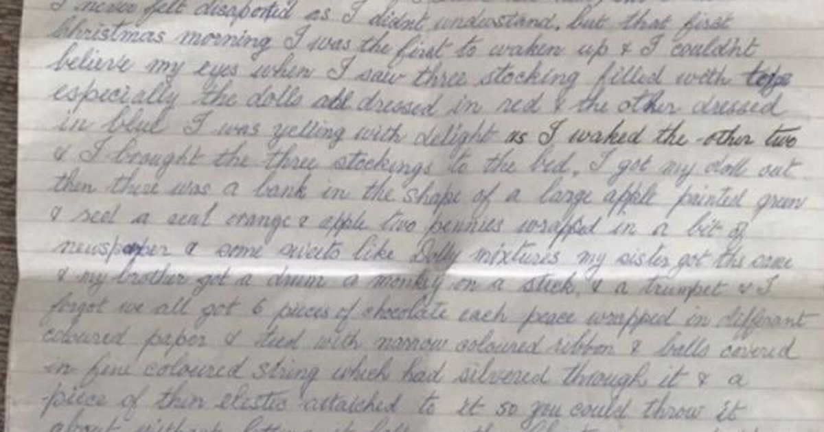 Edinburgh family find incredible lost letter giving…