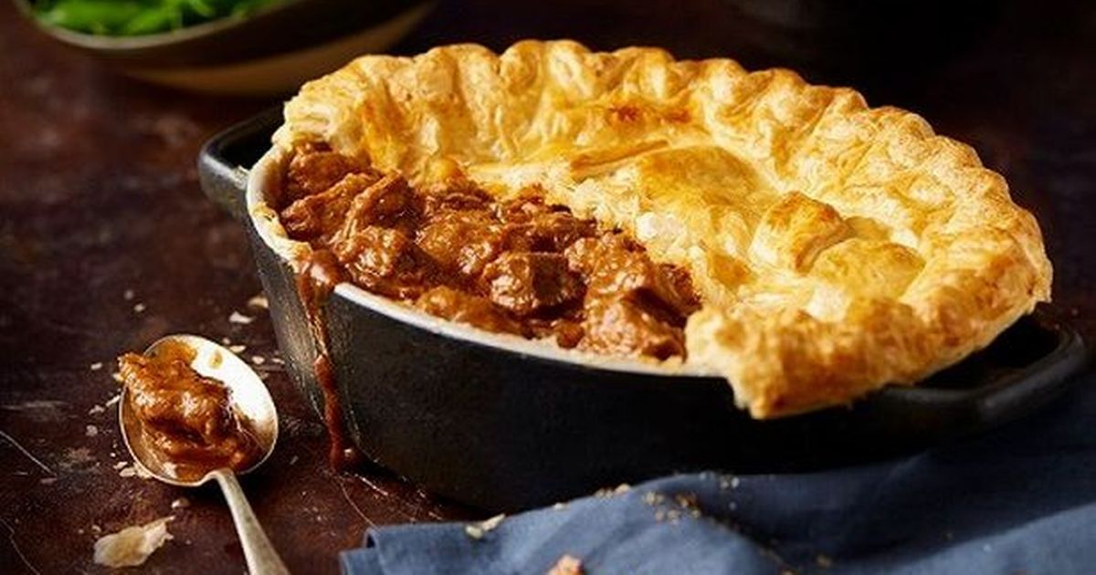 Traditional Scottish Hogmanay steak pie recipe for a…