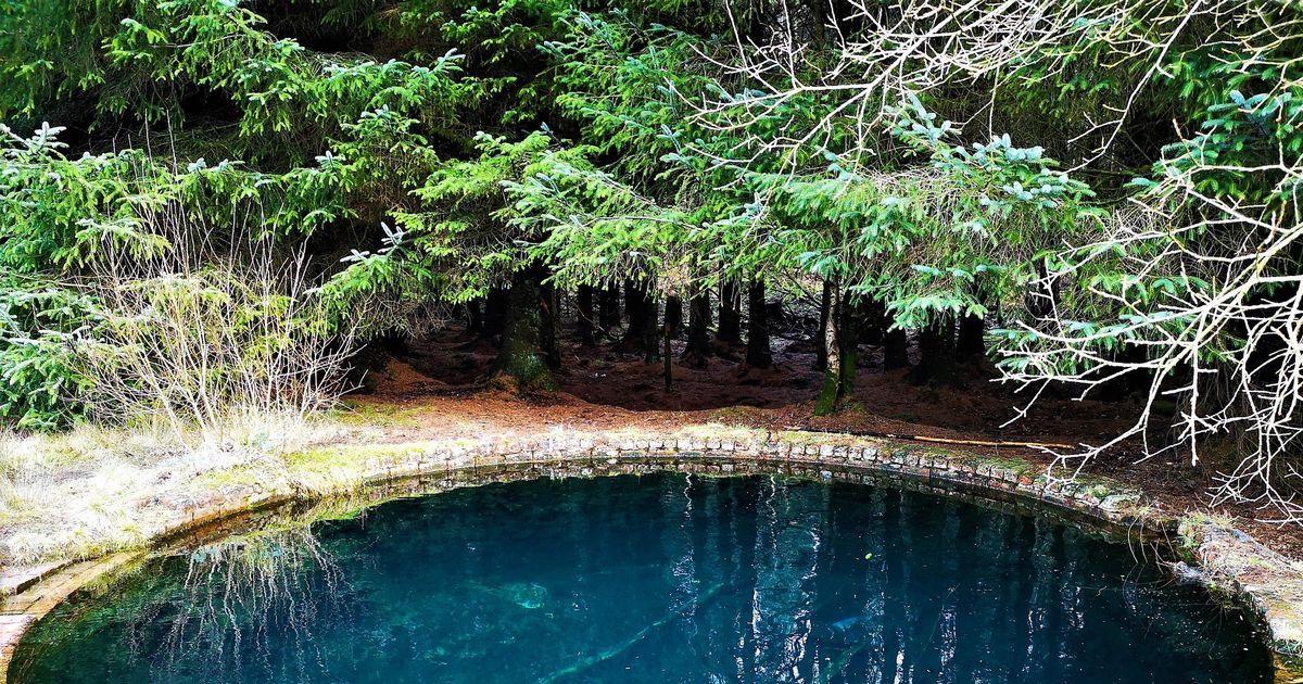 The mysterious blue pool in Scotland that fascinated a…
